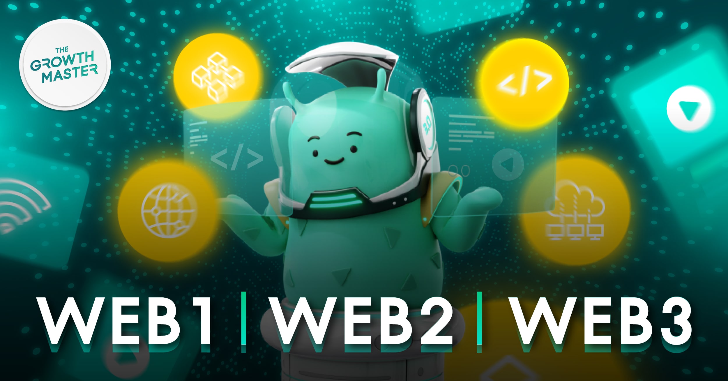 Web1, Web2, Web3 คืออะไร? แตกต่างกันอย่างไร? ทำไมถึงเป็นเรื่องที่คุณต้องรู้ - THE GROWTH MASTER